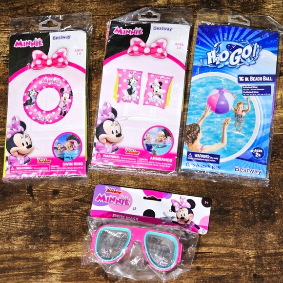 Disney | Other | Disney Minnie Mouse Summer Swimming Pool Inflatable ...